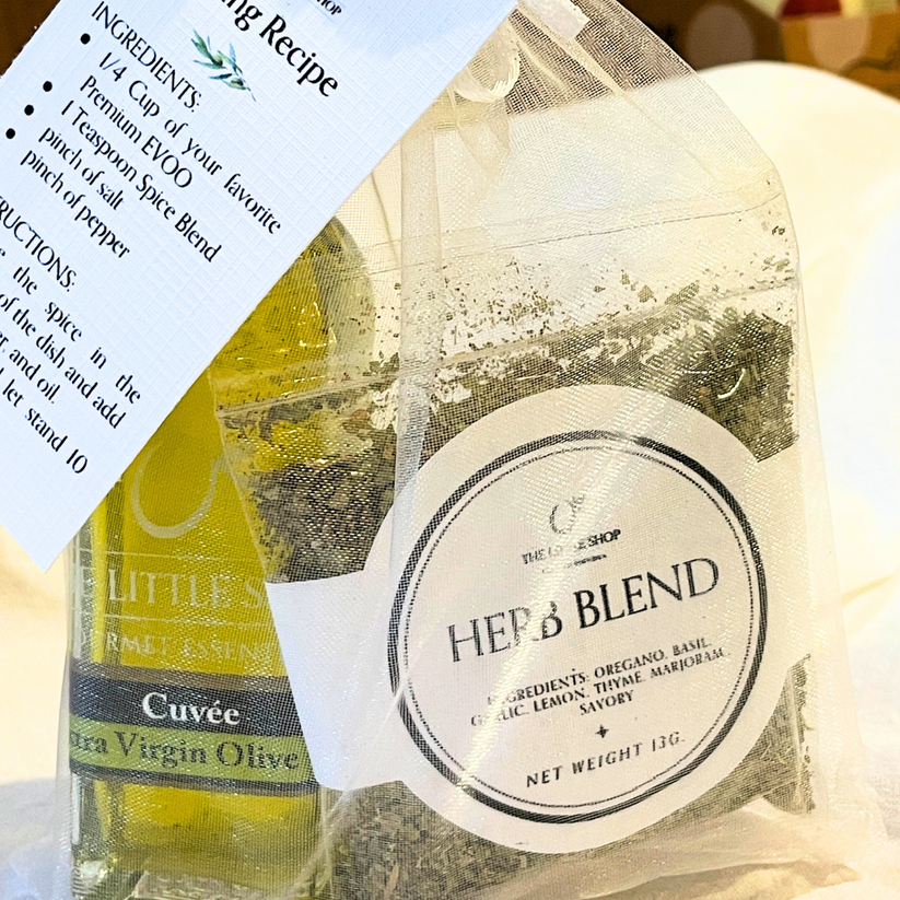 Oil & Herb Dipping Set – The Little Shop of Olive Oils